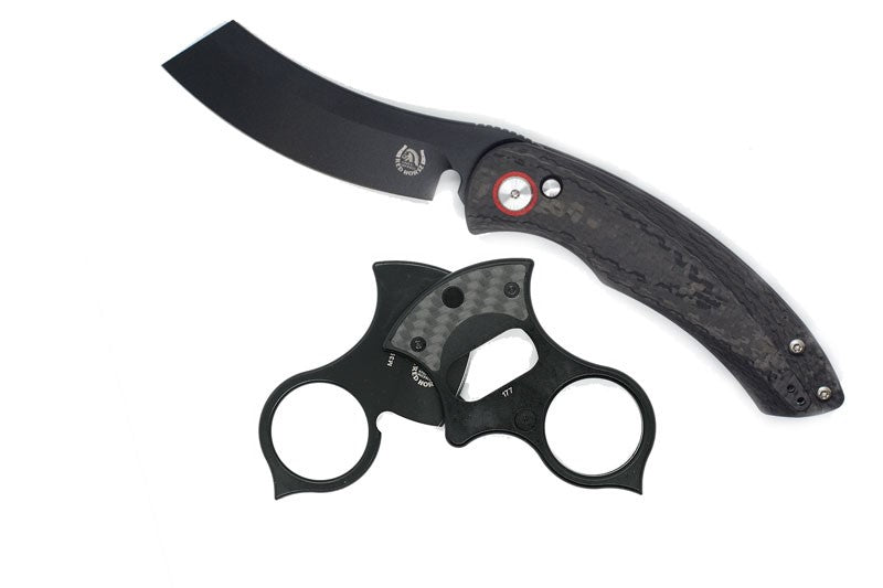 A SHARP PAIR - Hell Razor AUTO PVD & the Red Horse Cigar Cutter Triple ...
